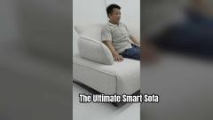Sliding Back Smart Sectional Recliner Sofa Customized Power Recliner Sectional Couch