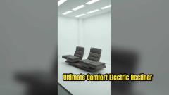 Multifunctional Swivel 2 Seater Sofa With Adjustable Backrest And Adjustable Headrest
