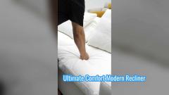 Premium Modern Recliner Sofa | Silent Motor & Extra Deep Seat Comfort