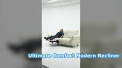 Premium Modern Recliner Sofa | Compact Zero Wall Recliner Sofa