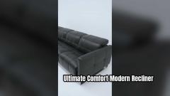 Modern Recliner Sofa for Living Room – Zero Wall