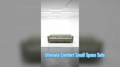 Modern Recliner Sofa Set with Contemporary Metal Legs – Full KD Packing