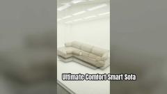 Smart Power Recliner Sectional Sofa Sliding Back Reclining Couch For High End Living