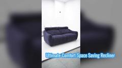 632
High Comfort Modern Recliner Sofa with Silent Motor System
