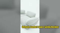 Luxury Style Power Sectional Couch Adjustable Depth Modern Recliner Sofa Custom Size