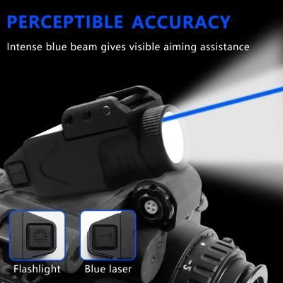Cina Il laser blu del fucile da caccia avvista la torcia elettrica tattica per 2 in 1 laser della pistola in vendita