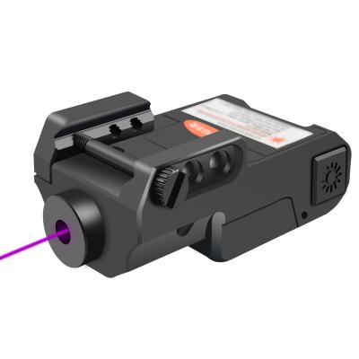 中国 405nm散弾銃紫色レーザーはばねねじ固定スロットと見る 販売のため