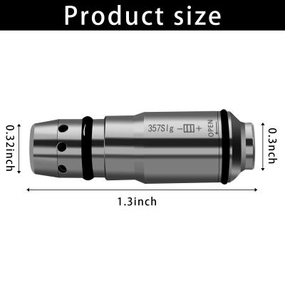 Cina coperchio a pressione rosso di SIG Bullet With Built In della cartuccia 357 del laser 650nm in vendita