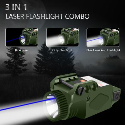 Cina Rivoltella blu tattica affidabile di vista del laser una torcia elettrica da 500 lumi in vendita
