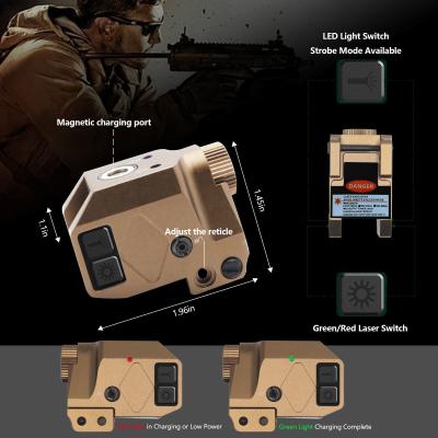 Cina Laser rosso/blu del fucile da caccia avvista 500 lumi di classe combinata della luce laser IIIA in vendita