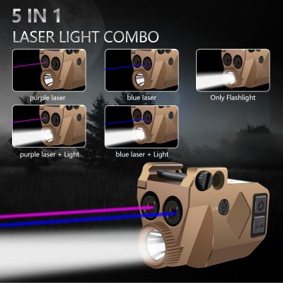 Cina Il laser tattico del fucile da caccia di Weaponlight avvista 500 lumi di viste porpora blu in vendita