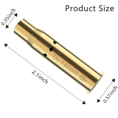 Cina classe d'ottone IIIA di vista del foro del laser di verde del fucile 7.62x54 con 3 serie di batterie in vendita