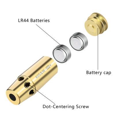 Cina Il laser del foro della rivoltella del ODM avvista 40s&W il verde Dot Laser Boresighter in vendita