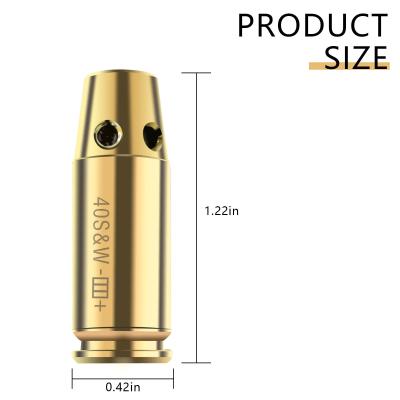 Cina Il laser del foro della rivoltella del ODM avvista 40s&W il verde Dot Laser Boresighter in vendita