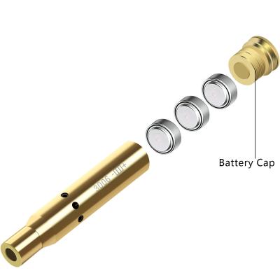 Cina cartuccia inclusa della batteria rossa di Dot Bore Laser Sight Anodized di verde 520nm in vendita