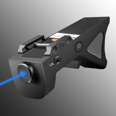 中国 耐久の青い散弾銃レーザーは再充電可能なピカティニーの耐震性の台紙を見る 販売のため