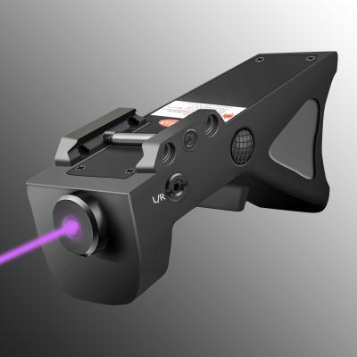 中国 405nm ピカティニーの再充電可能な台紙との紫色の散弾銃レーザーの視力 販売のため