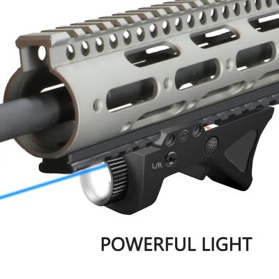 Cina classe ricaricabile IIIR LED delle torce elettriche tattiche blu di 405nm 800 lumi in vendita