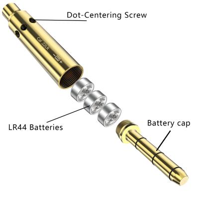 Cina 22LR Red Laser Bore Sight End Barrel Laser Boresighter Easy To Fit Revolvers Pistols Rifle in vendita