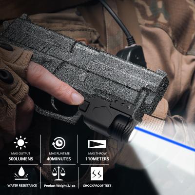 Cina Il laser blu del fucile da caccia avvista la torcia elettrica tattica per 2 in 1 laser della pistola in vendita