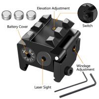 China Mini Red Laser Sight With Picatinny Rail Mount for sale