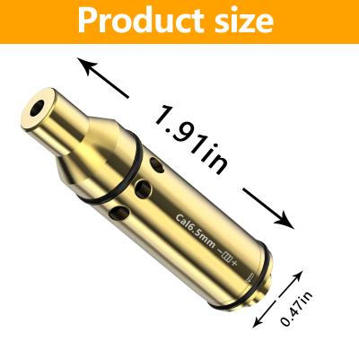 Cina 6.5mm Laser Training Cartridge With Spare End Cap For Dry Fire Trainer Practice in vendita