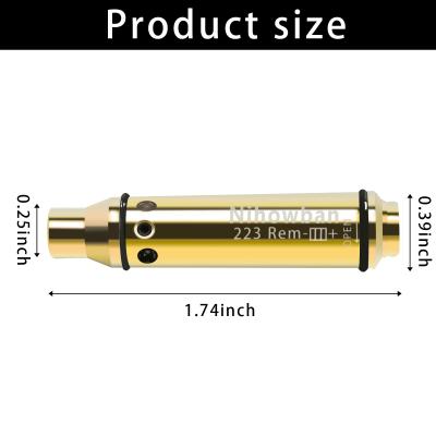 China Boresighter 223 5.56mm Laser Bore Sighter Fast Accurate Quick Zeroing Bore Sighting Laser en venta