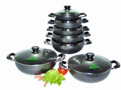 China CAZUELA CUBIERTA ANTIADHERENTE PINTADA ALUMINIO en venta