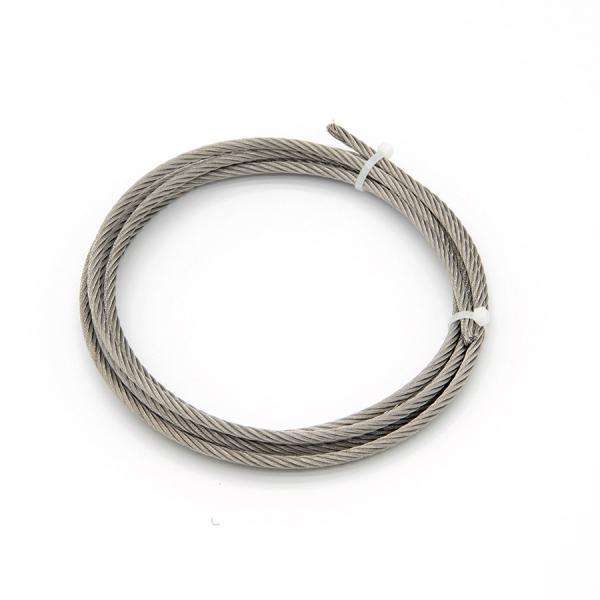 Quality Premium 304 / 316 1x19 Stainless Steel Wire Rope For Rigging And Lifting for sale