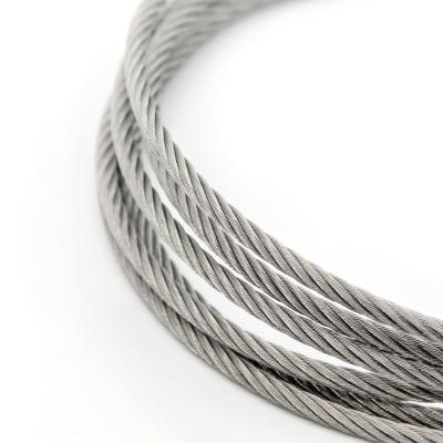 Cina 20 mm di filo di acciaio inossidabile 8*19W+IWR Forte, sicuro e resistente alla corrosione in vendita