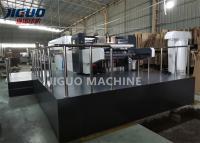 China Lead Edge Automatic Paper Creasing Machine Feeding Die Cutting Machine for sale