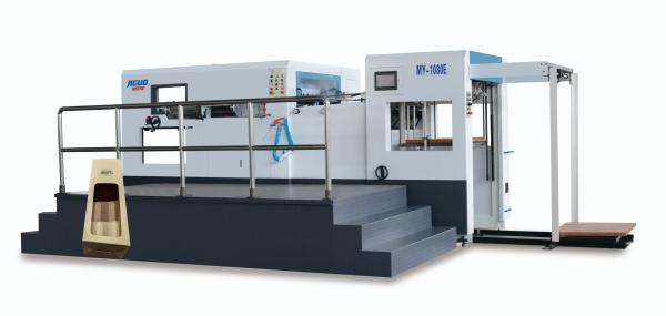 Quality JIGUO MY-1080E Automatic Die Cutting & Creasing Machine,Max Paper Size:1080*780mm.Max Speed:7500s/h,Max Cutting Size:1040*750mm for sale