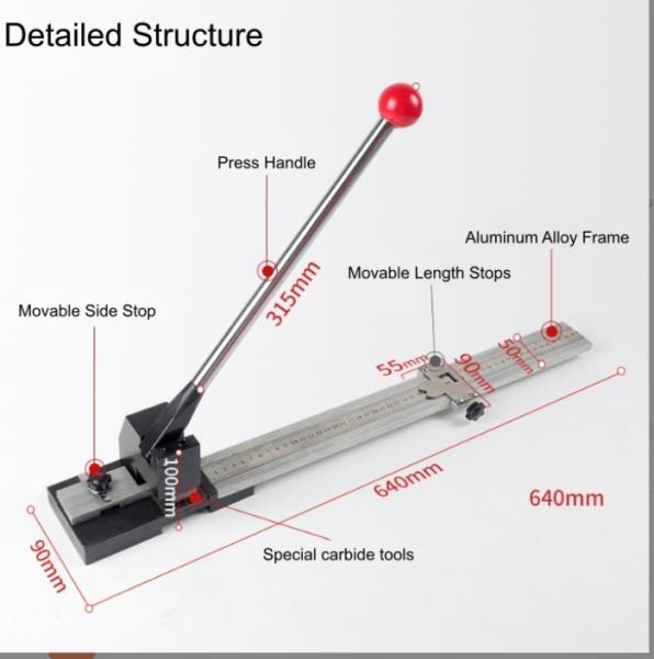 Quality Creasing Matrix Cutter Be Used With Automatic Die Cutting Machine Automatic Creasing Strip Cutter for sale