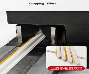 Sharp bevel cutting steel knife