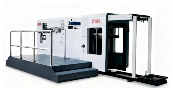 Quality  JIGUO MY-800H Automatic Die Cutting Machine Perfect For Label Cardboard Box And Garment Tag Production for sale