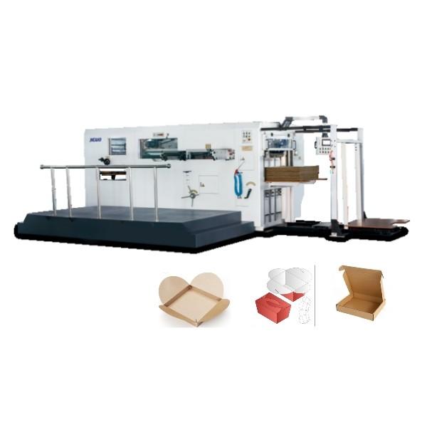 Quality 15KW Corrugated Box Paper Die Punching Machine With Stripping 1500×1105mm for sale