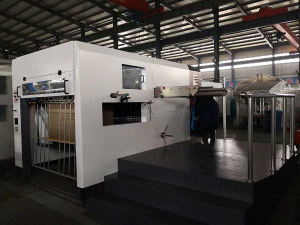 Quality 350 Tons Semi Automatic Die Cutting Machine With Min. Gripper Edge Of 8mm For Cutting for sale