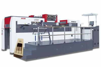 China JIGUO TMY-1060H Automatic Die Cutting Hot Stamping Machine Max Paper Size 1060*760mm  Sheet Thickness：Cardboard：0.1-3mm （80-2000gsm） Corrugated board：≤4mm for sale