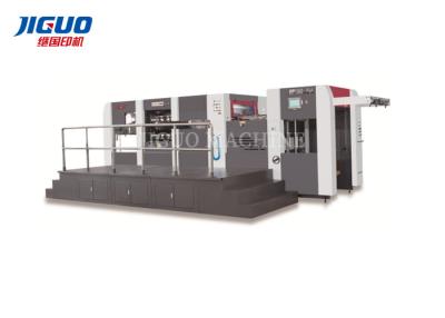 China Liquor Set Packaging Boxes Corrugated Carton Die Cutting Machine Waste Stripping for sale