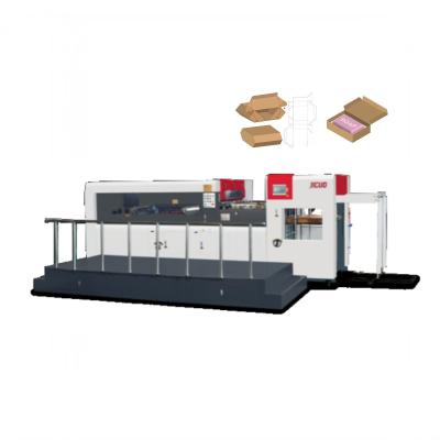 China JIGUO Waste Paper Die Cutting Stripping Machine Flatbed Corrugated Cardboard for sale