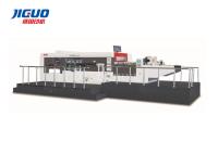 China Corrugated Paper Die Cutting Stripping Machine FlatBed Bottom Suction for sale