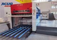 China Corrugated Paper Die Cutting Stripping Machine FlatBed Bottom Suction for sale