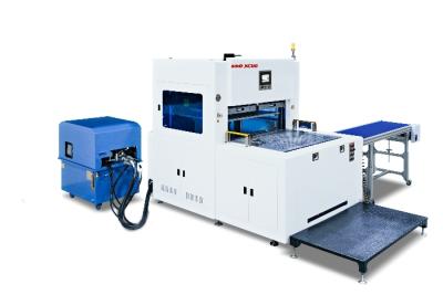 China JIGUO SJG-1300 Stripping For Materials Such As Boxes Of Different Specifications Semi-Automatic Blanking Machine For Packaging for sale