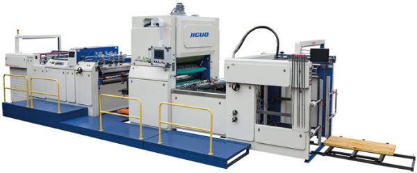 Quality JIGUO Automatic Film Laminator Machine Flying Knife FMZ-1080BN High Speed for sale