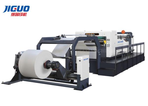 Quality 1400mm 500g/M2 Sheet Paper Roll Cutting Machine Roll To Sheet Cutter Machine for sale