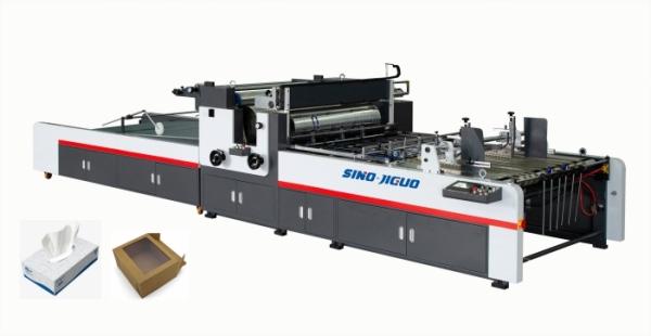 Quality JIGUO Standard Window Patching Machine Economic Small Format Window Patching Machine For Gift Packaging Box for sale