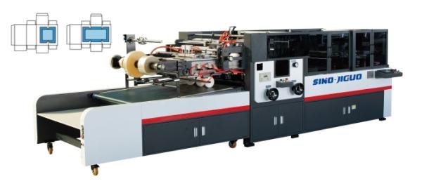 Quality Gift Box Specialized Window Patching Machine Popular Window Patching Machine With Corner Cutting& Creasing Function for sale