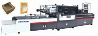 China JIGUO High Speed Window Patching Machine Full Servo Window Patching Machine With Cover Cutting And Creasing Function For Peper Paper Box for sale
