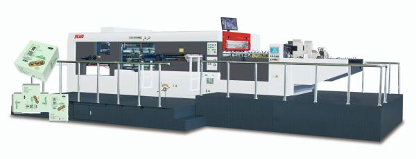 Quality JIGUO MYP-1320Q Automatic Die Cutting & Stripping Mahcine,Max. Cutting Size: 1300×940mm,Sheet Thickness:	Corrugated Board<10mm (Max.thickness),Max.Cutting Speed: 6000sheets/h for sale