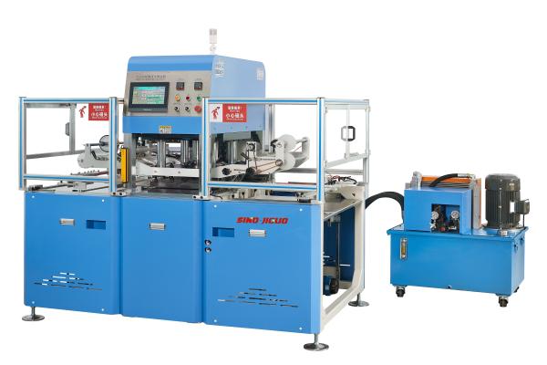 Quality YH-800SC Automatic Servo Hot Stamping Machine,Suitable sheet thickness	:120-2000gsm ,Stamping working speed	:1200~1500 s/h for sale